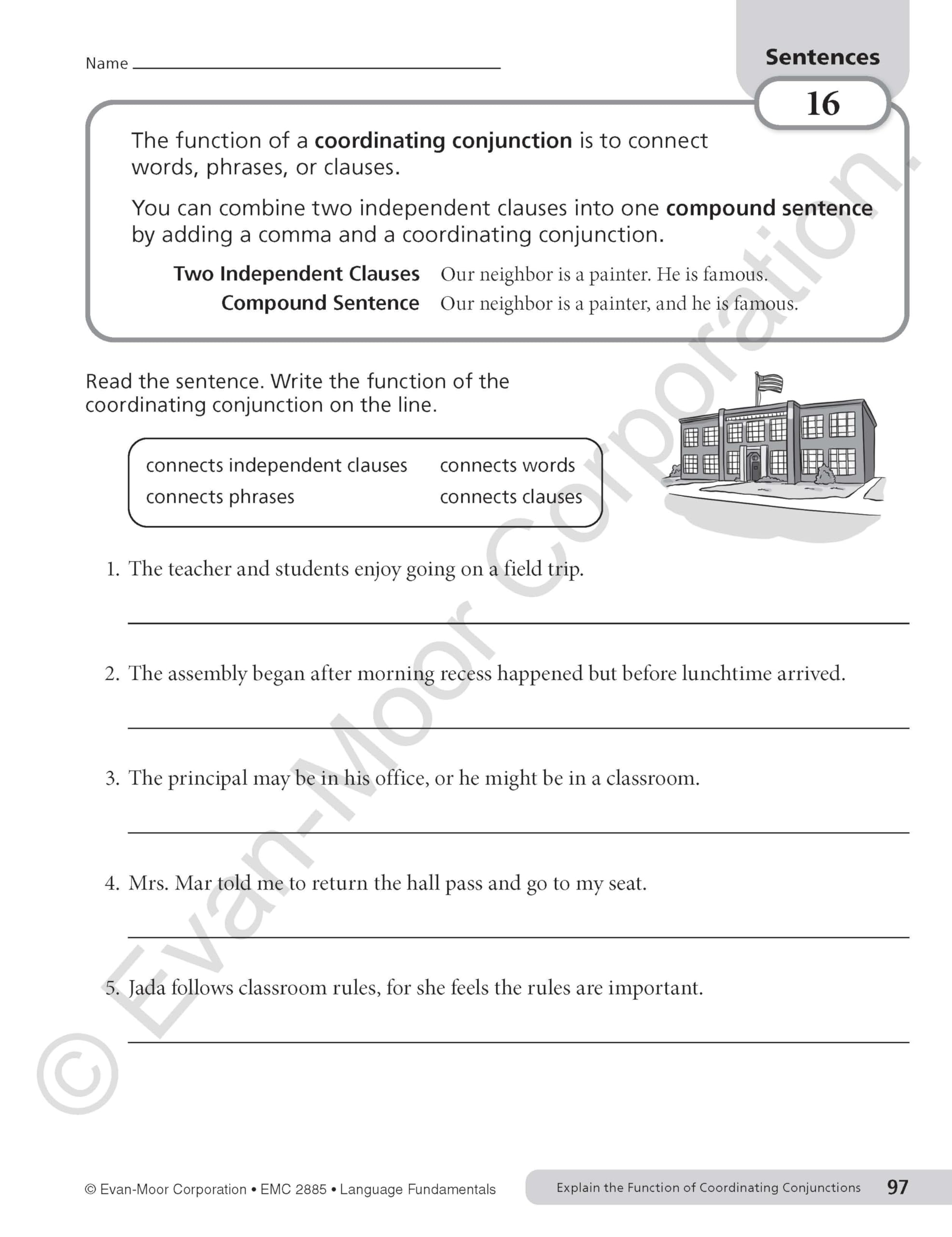 Evan-Moor Language Fundamentals, Grade 5