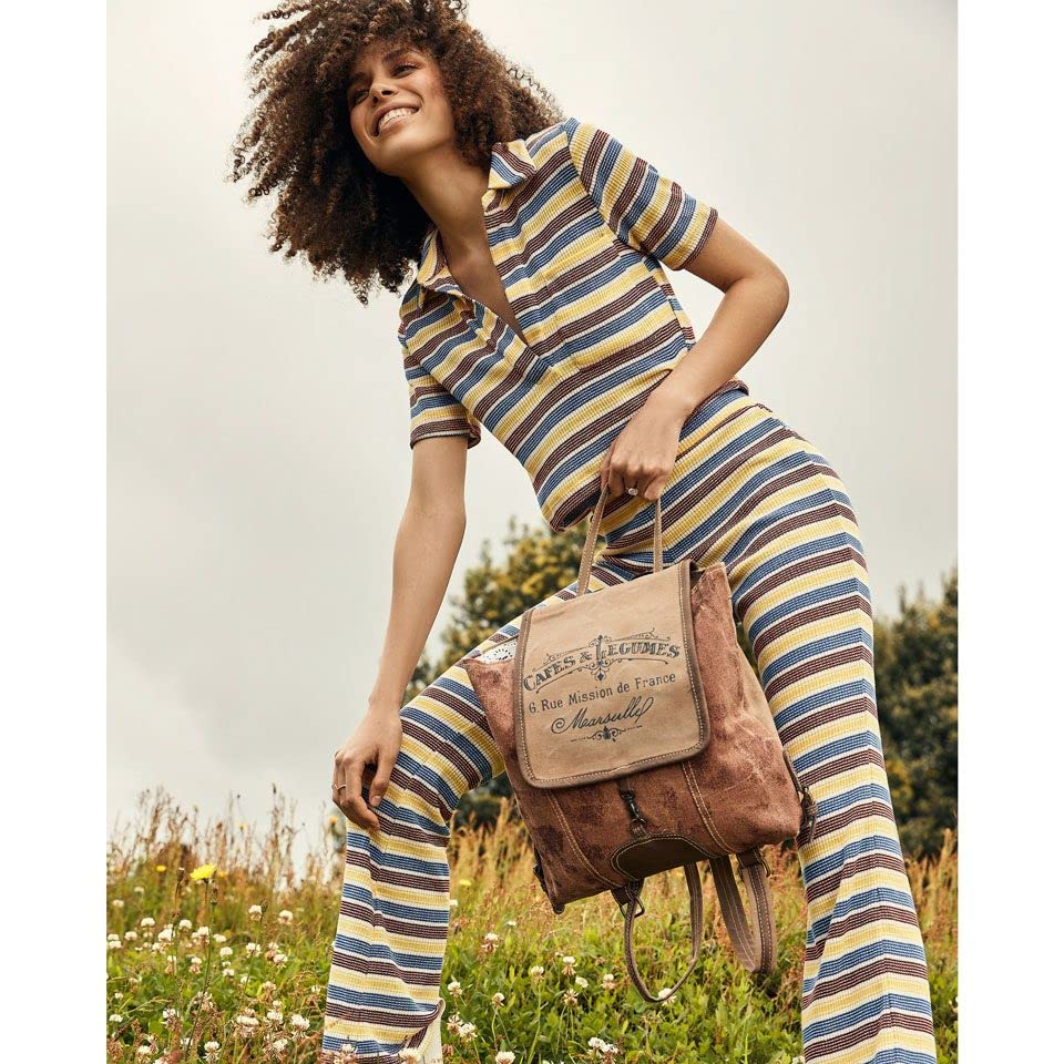 Myra Bag Booklore Backpack Bag S-4451