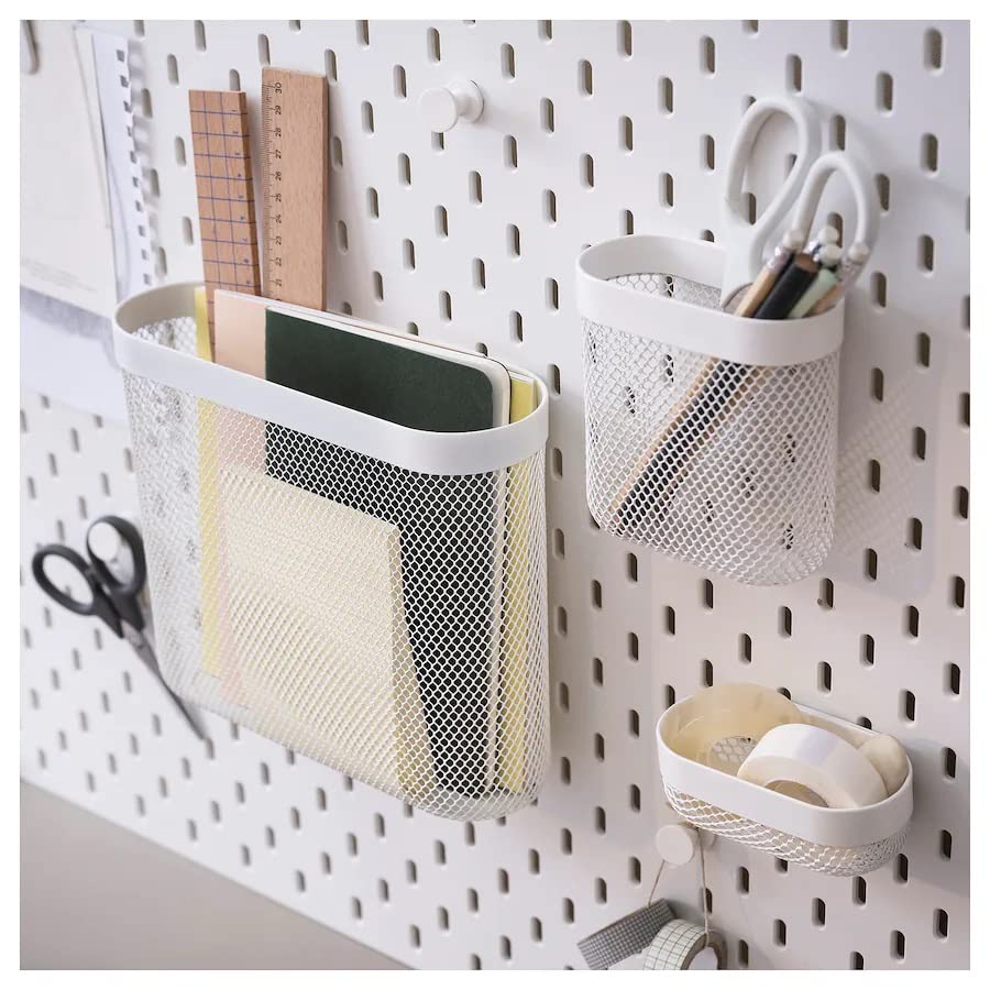 Skådis Storage Basket, Set of 3, White 505.177.60