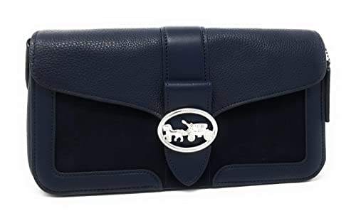 COACH Women's Georgie Shoulder Bag (Silver - Midnight Multi)