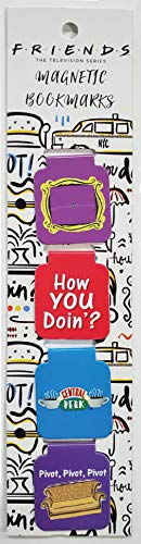 Ata-Boy Friends Bookmark, Friends TV Show Magnetic Bookmarks (4 Set) Friends Gifts & Merchandiseā¦
