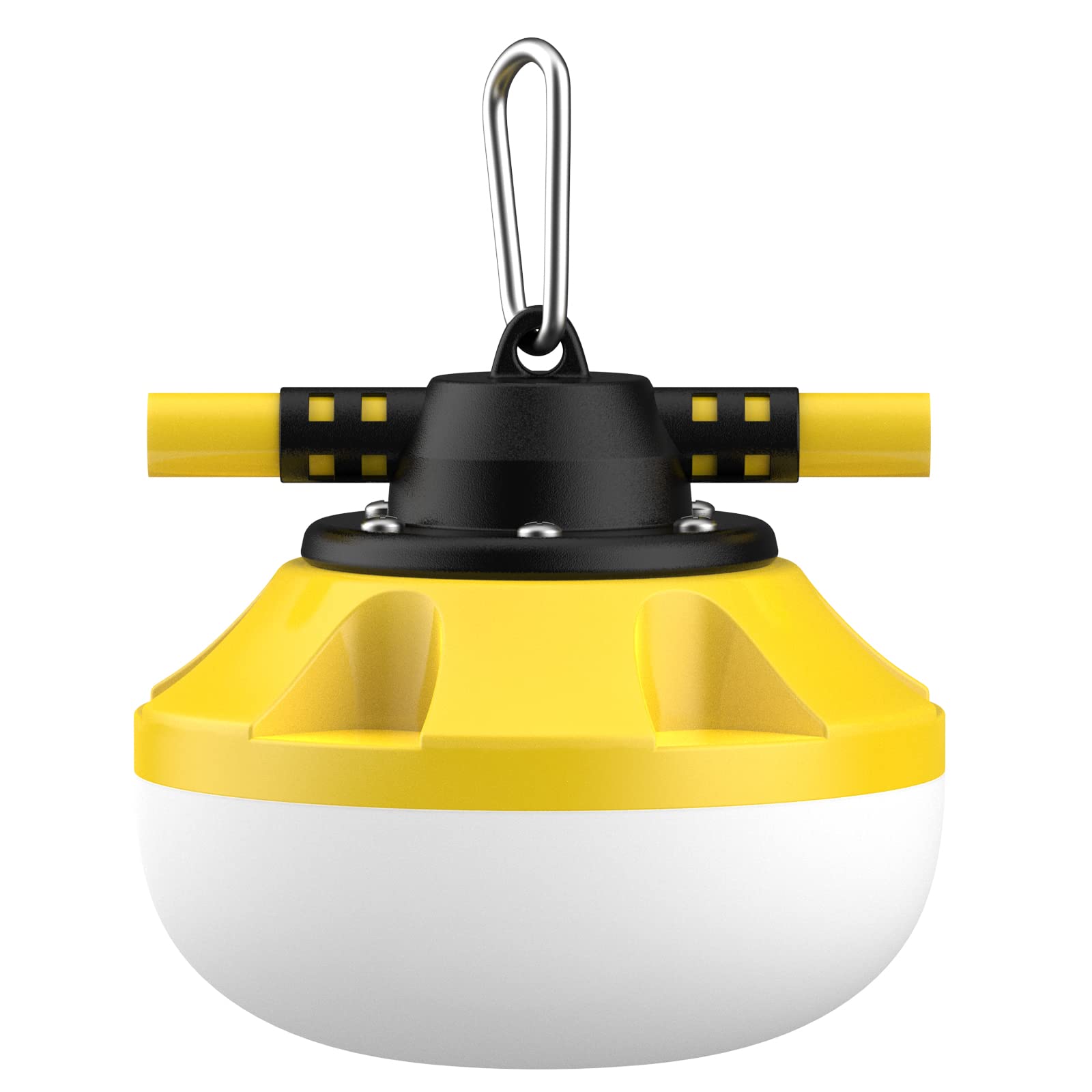 Guntsous 200FT LED Construction String Lights, 200W 22000LM,20 Sockets, Linkable Up to 16 Sets,Temporary Work Light for Job Site Workshop