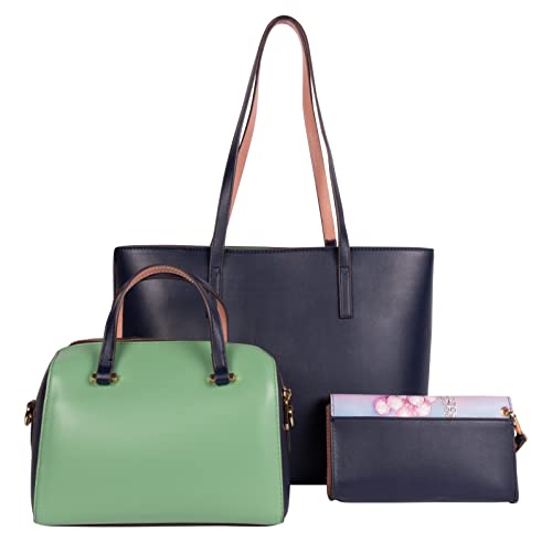 Nicole Lee ROMANCE IN PARIS 3 PIECE SET (Shopper, Crossbody, Clutch)