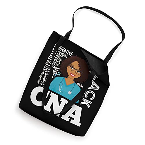 CNA African American Black Woman Nurse Appreciation Tote Bag