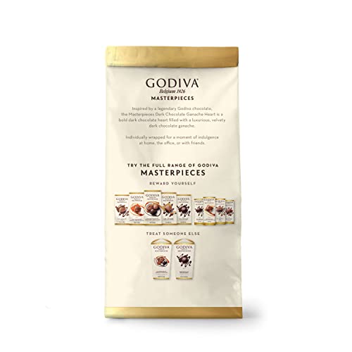 Godiva Chocolatier Dark Chocolate Ganache Masterpiece IWC Bag, 0.30 lb
