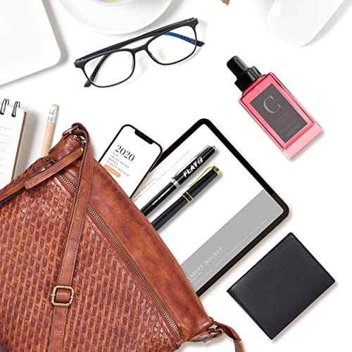 Genuine Leather Crossbody Sling bag for Women Crossover Tan Wash Bags for Women
