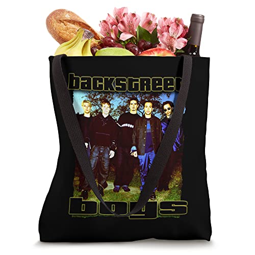 Backstreet Boys โ Group Photo Logo 90s Tote Bag