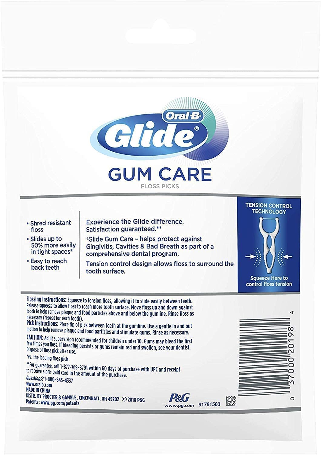 Glide Floss Picks, 30-count Packages (Pack of 8)