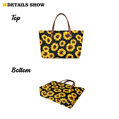 BYCHECAR Tie Dye Women Tote Handbag Purses Set Top Handle Shoulder Bags With Long Leather Wristlet Wallet