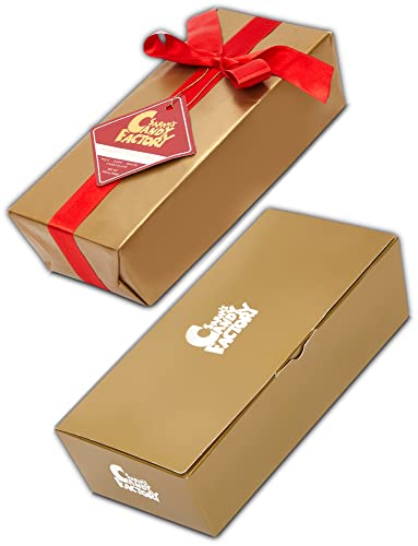 Easter Gifts Chocolate Box, Premium Gourmet Assorted, Ballotin Gold Box Chocolate Pralines Gift For All Occasions -7 Oz