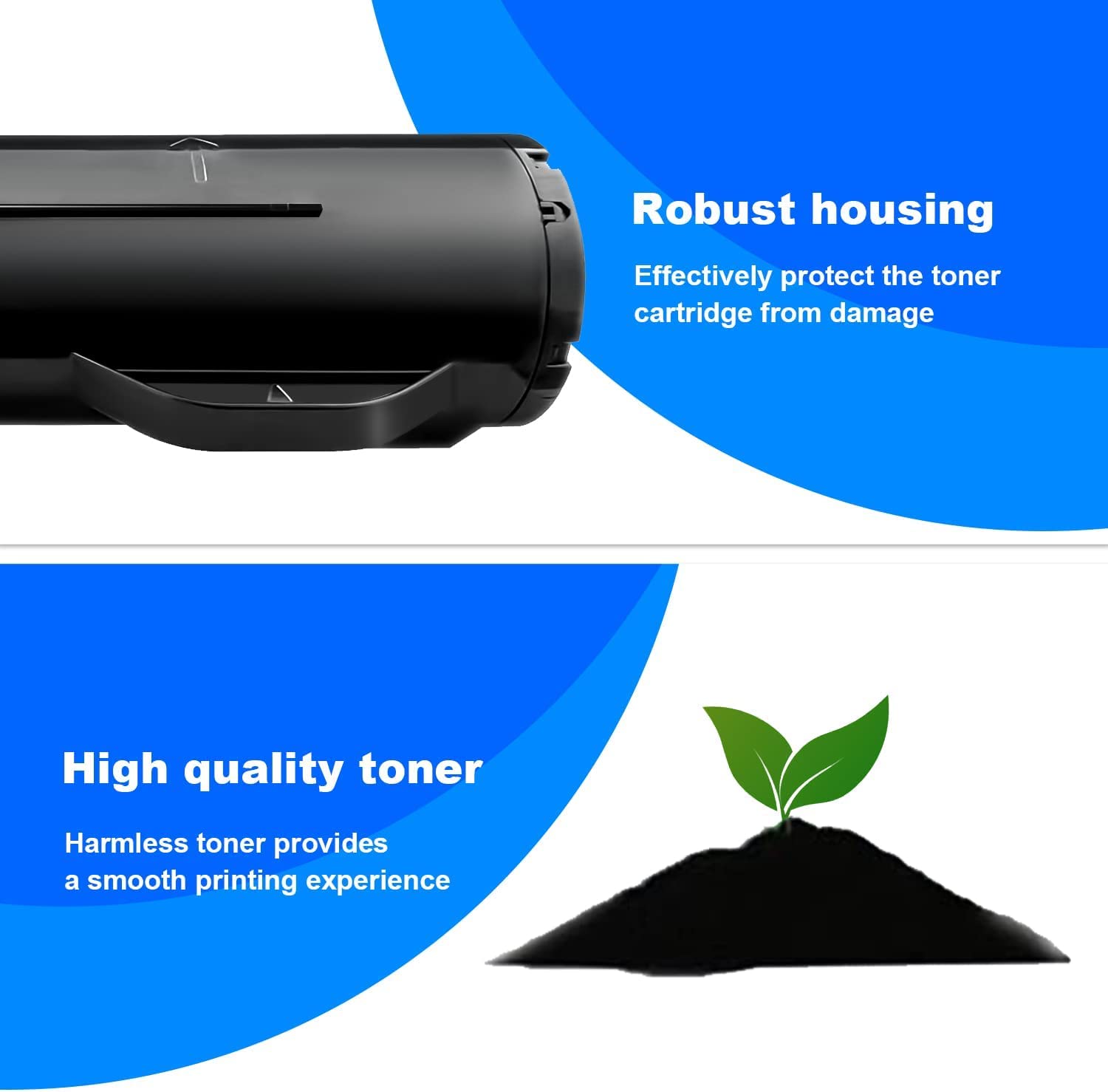 Ledes B400 Toner Cartridge High Yield 24,600 Pages, Compatible for Xerox Part#: 106R03584 Replacement for Versalink B400 B400N B400DN B405 B405DN (1 Pack, Black)