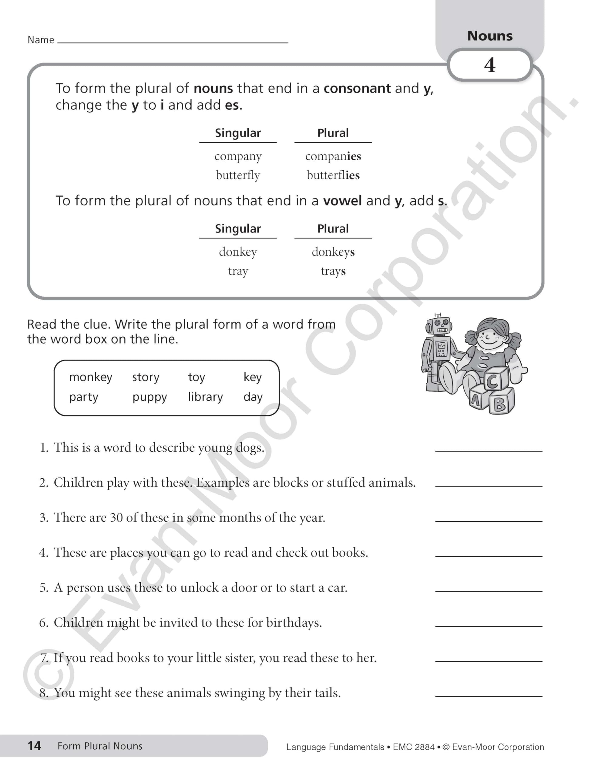 Language Fundamentals, Grade 4