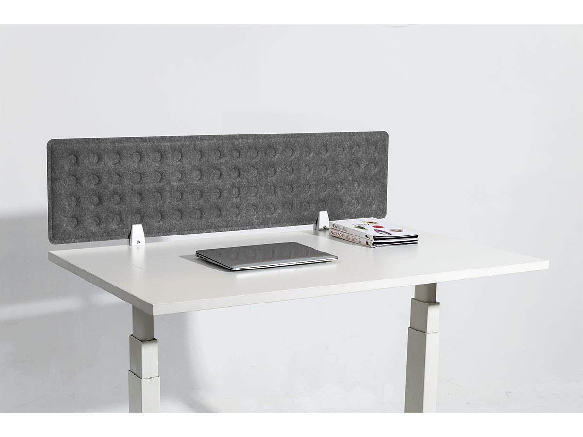 Monoprice Desk Privacy Panel, Gray