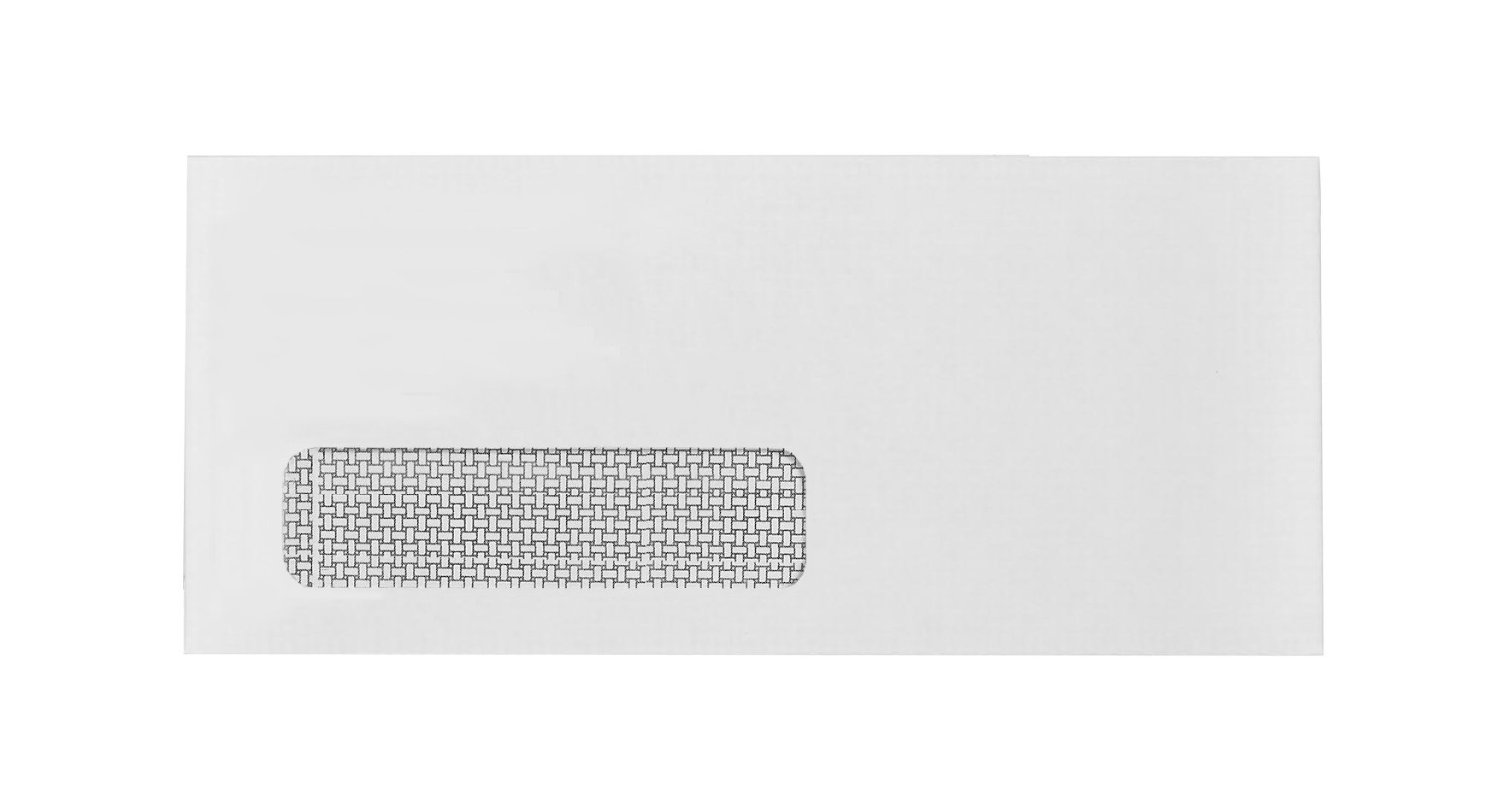 500 No. 10 Self Seal Single Window Security Envelopes -Designed for QuickBooks Invoices and Business Statements - Computer Printed Checks with Strong Peel and Seal Flap - Number 10 Size 4 1/8 X 9 1/2