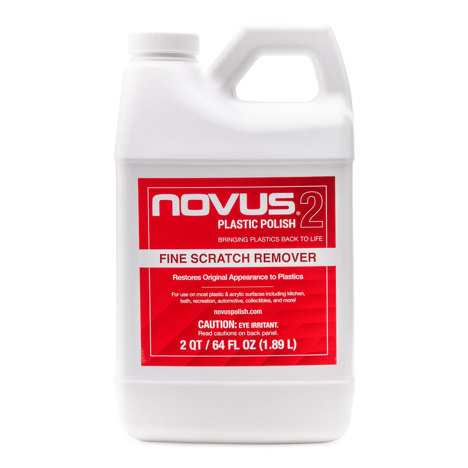 NOVUS 7072 | Fine Scratch Remover #2 | 64 Ounce Bottle