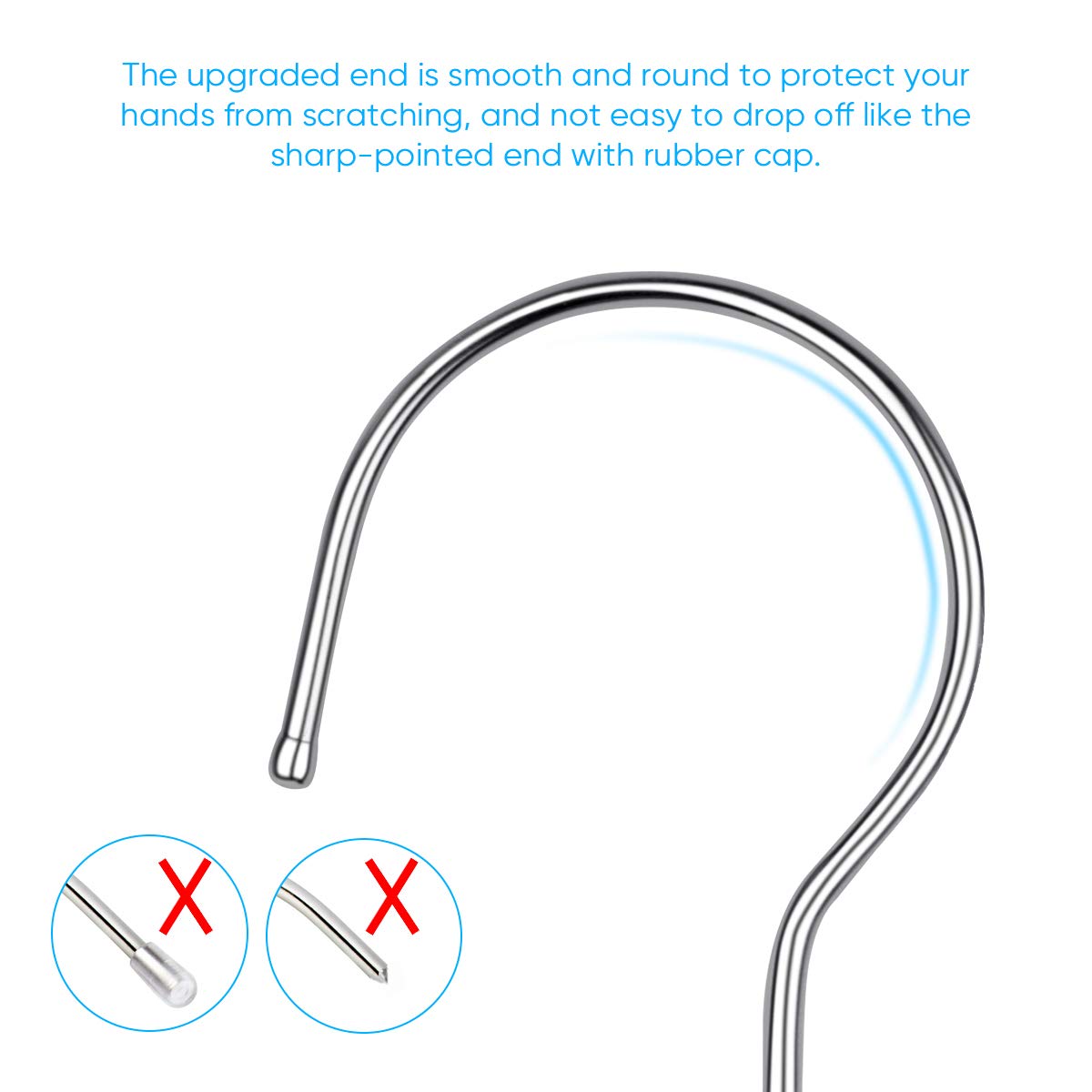 Fayleeko Wire Hangers 40 Pack Coat Hangers Strong Heavy Duty Stainless Steel Metal Hangers 16.5 Inch Ultra Thin Space Saving Clothes Hangers