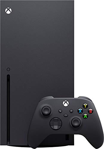 Microsoft Xbox Series X 1TB SSD Video Game Console + 1 Xbox Wireless Gaming Controller, Black - 16GB GDDR6 RAM, 8X Cores Zen 2 CPU, 802.11AC WiFi, 8K HDR, 4K UHD Blu-Ray - 32GB USB Flash Drive