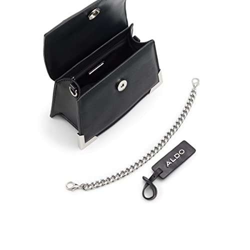 ALDO Women's Pythonia Top Handle Bag, Other Black