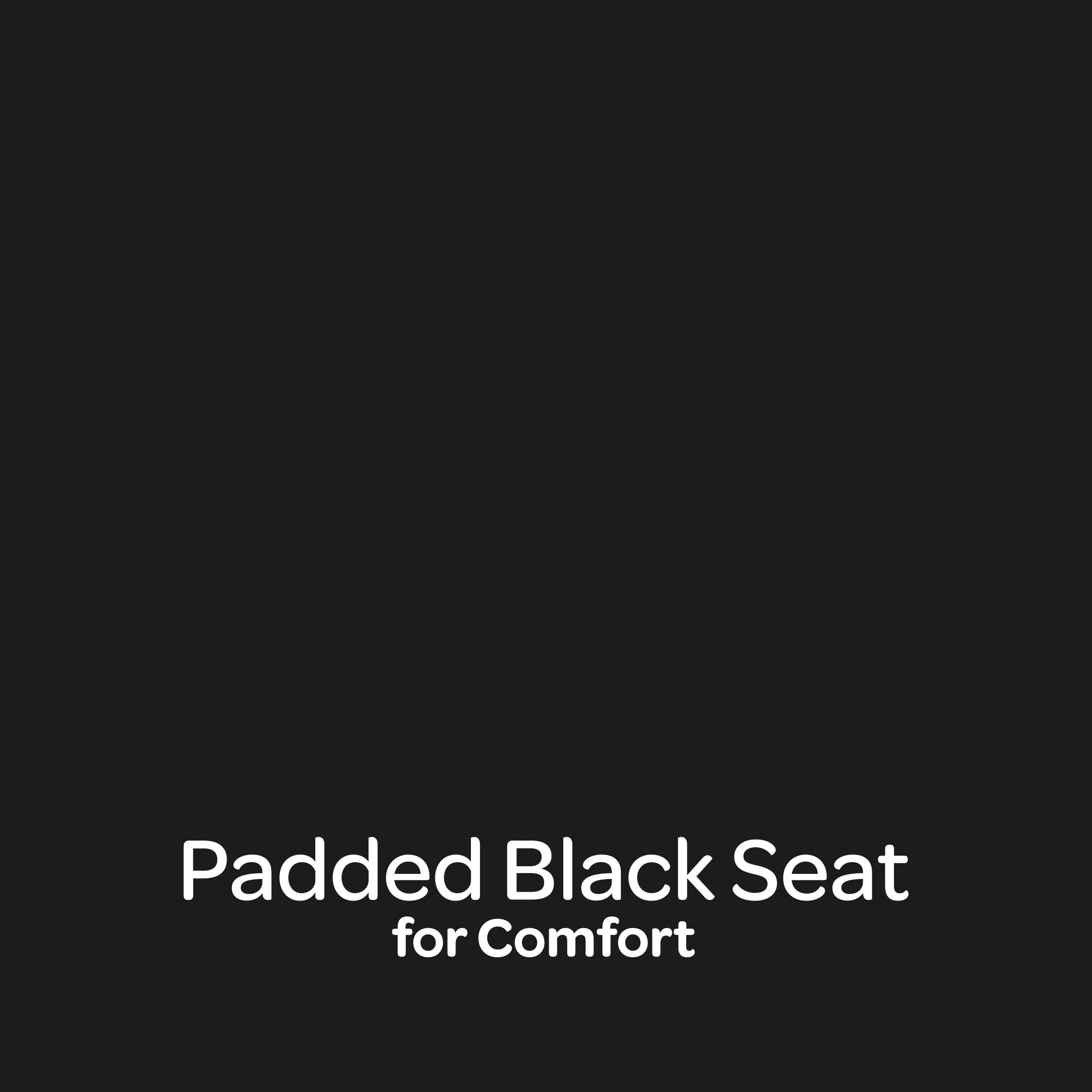 Lavish Home 18-Inch Folding Bar Heavy-Duty Padded Portable Stool with 300-Pound Capacity for Dorm, Recreation Game Room, Black