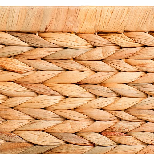 CENBOSS Woven Storage Baskets (Natural, Large, 1PC)