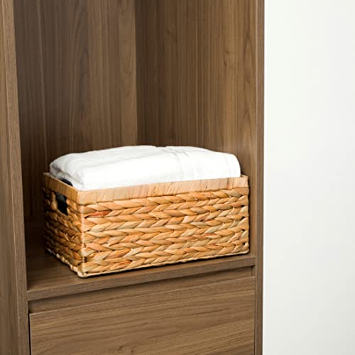 CENBOSS Woven Storage Baskets (Natural, Large, 1PC)