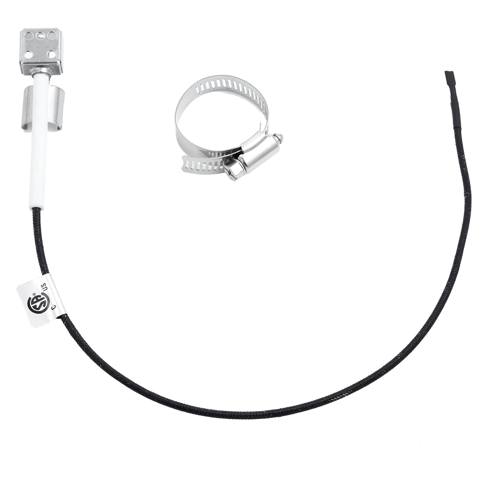 G432-8S01-W1 Igniter Kit Grill Replacement Parts for Charbroil Ignitor with Hose Clamp 463347519 463673519 463377319 463625217 463243518 463342119 CHRG432-8S01-W1 Char-Broil Ignition Electrode