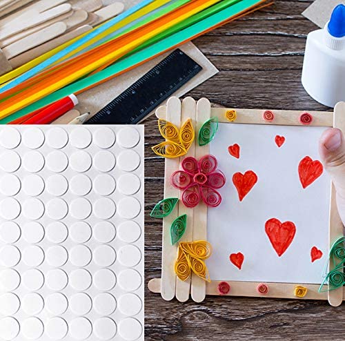 Clear Sticky Tack Adhesive Poster Tacky Putty Removable Round Putty Double-Sided Round No Traces Adhesive Sticke for Festival Decoration(350)