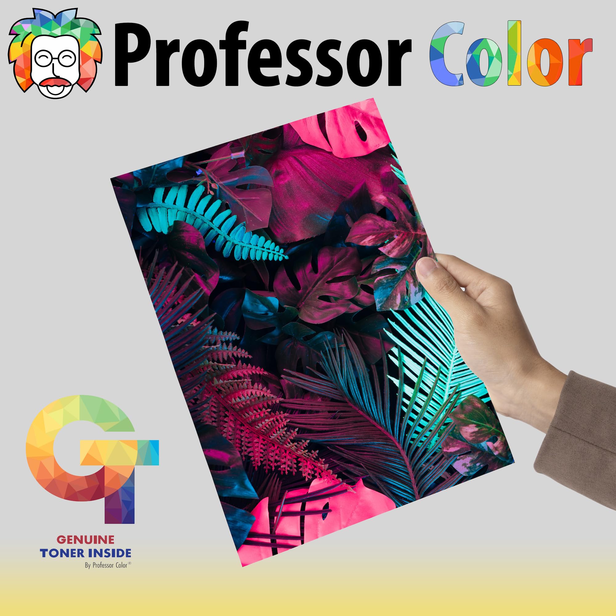 Professor Color Re-Coded OEM Toner Cartridge Replacement for Xerox AltaLink C8030 C8035 C8045 C8055 C8070 | 006R01697 006R01698 006R01699 006R01700 - 4 Pack