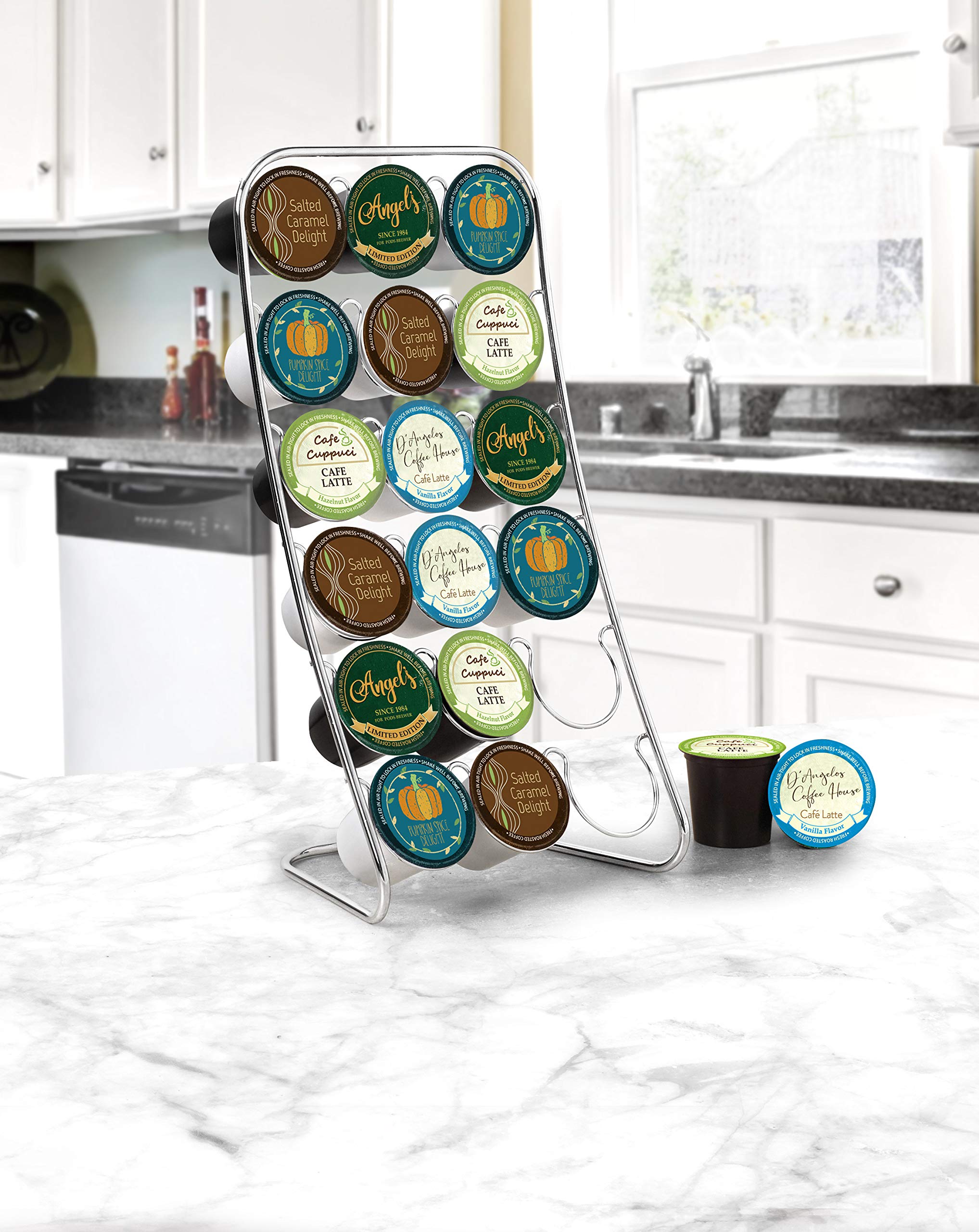 Spectrum Diversified Easel 18-Pod Coffee Caddy