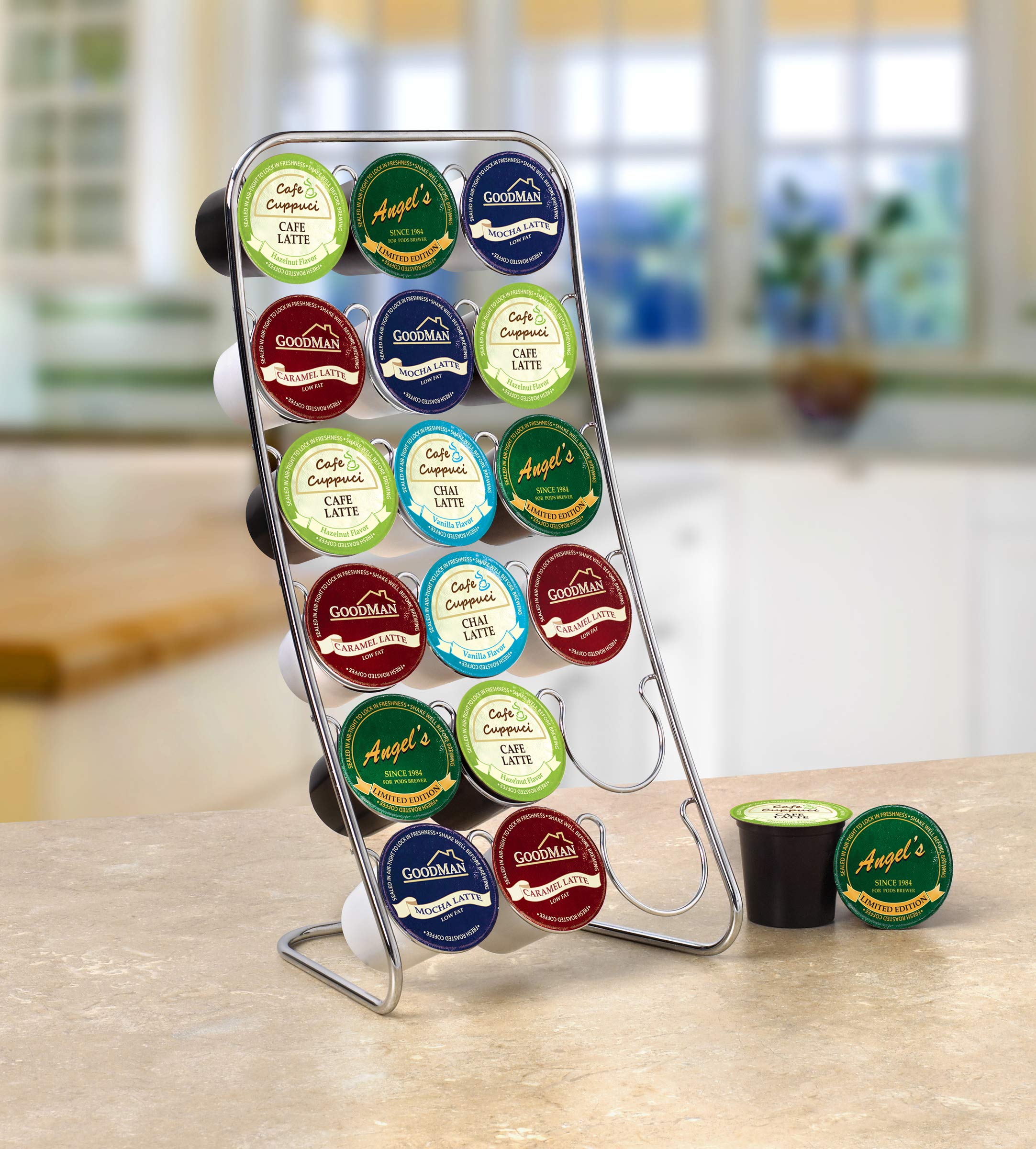 Spectrum Diversified Easel 18-Pod Coffee Caddy