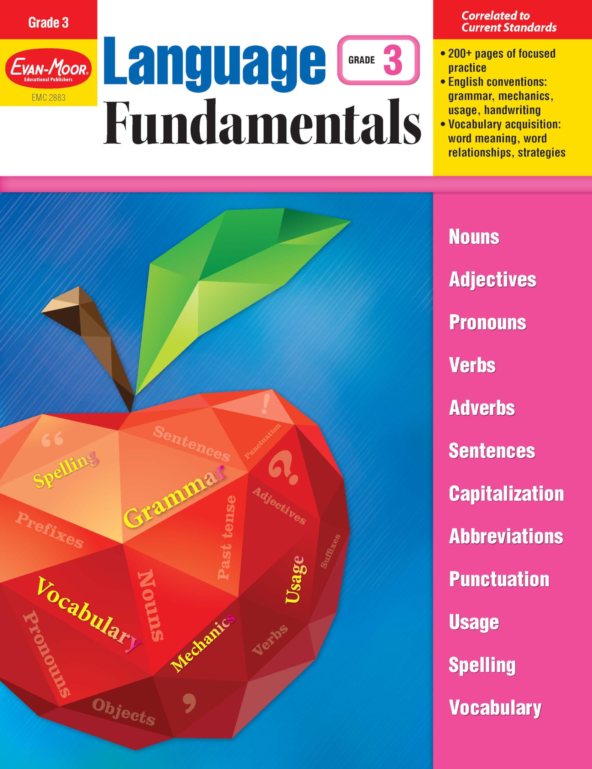 Evan-Moor Language Fundamentals, Grade 3