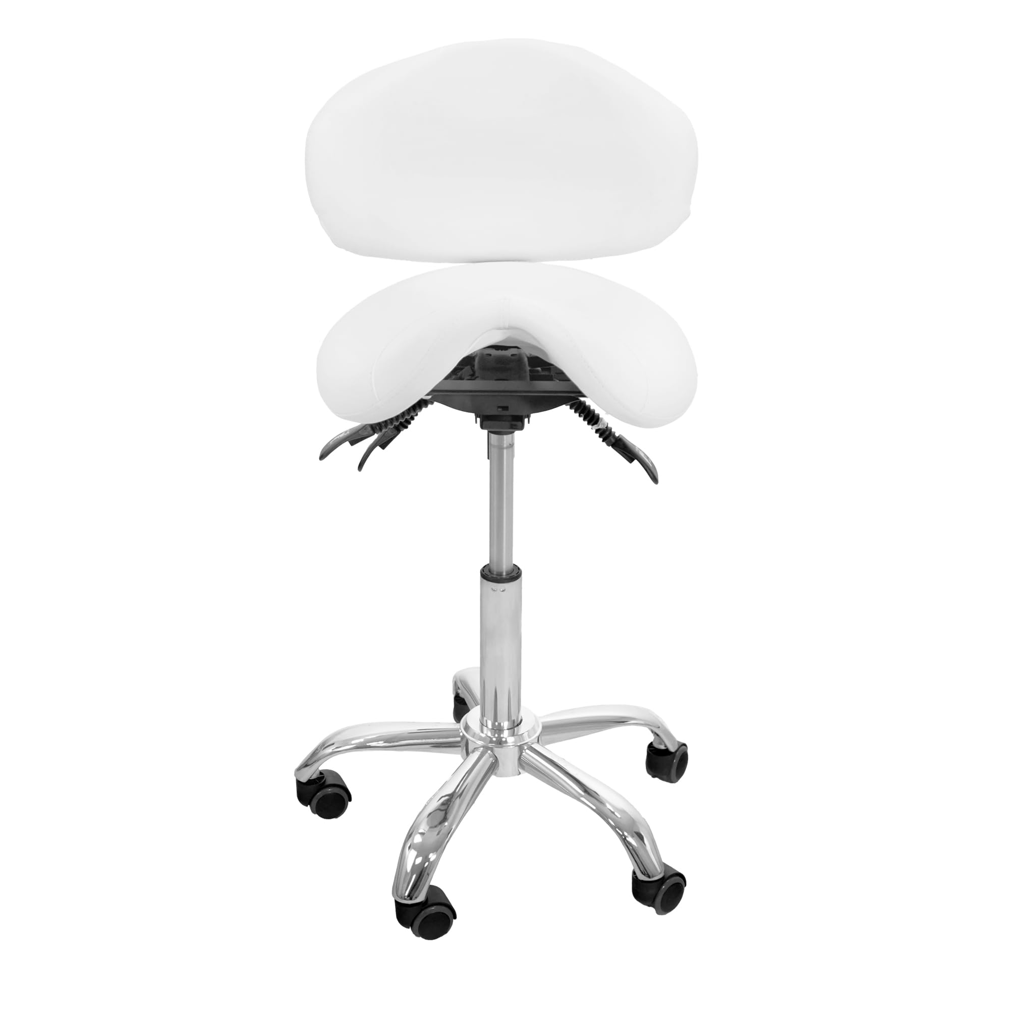 SkinAct® Esthetician Saddle Stool (White)