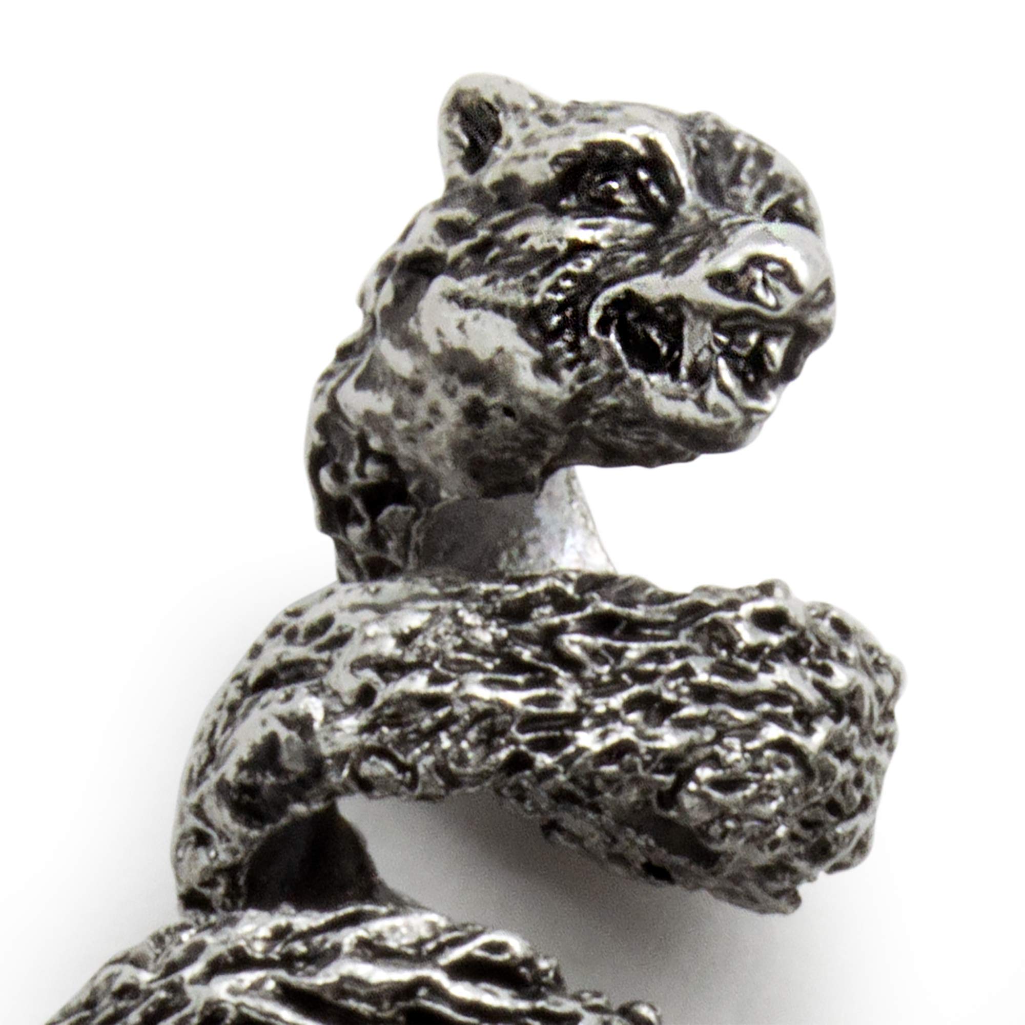Wolf Beard Bead Coils (4-Pack) - Viking Hair Jewelry for Beards, Hair and Dreadlocks