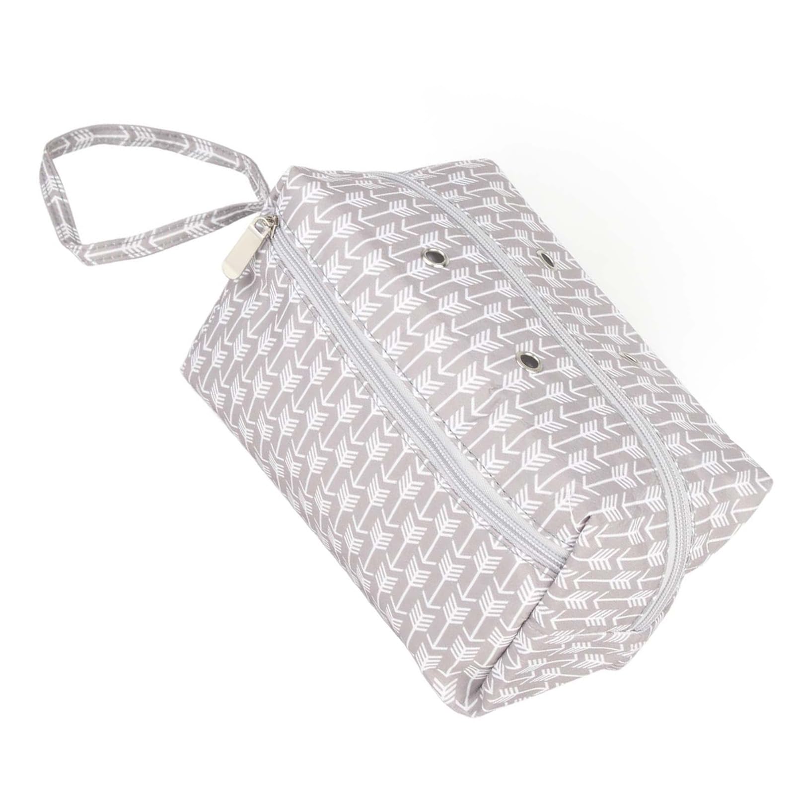 Organizer Bag for Knitting Projects, Water Resistant Travel Yarn Storage Tote Organizer Large Capacity Crochet Hook Zipper Bag for Crochet Needles Knitting Accessories Wool Balls(#2),Knitting tools