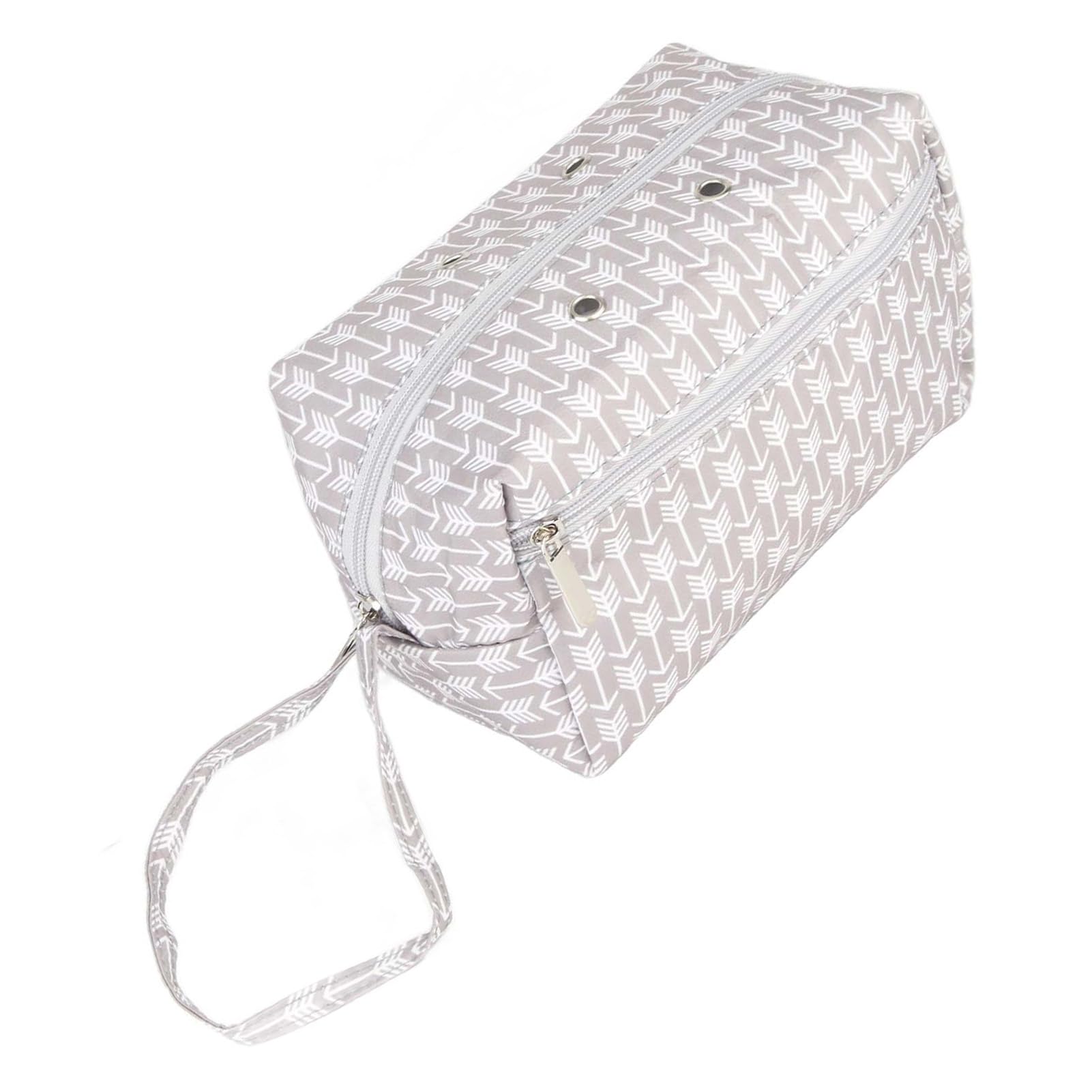 Organizer Bag for Knitting Projects, Water Resistant Travel Yarn Storage Tote Organizer Large Capacity Crochet Hook Zipper Bag for Crochet Needles Knitting Accessories Wool Balls(#2),Knitting tools