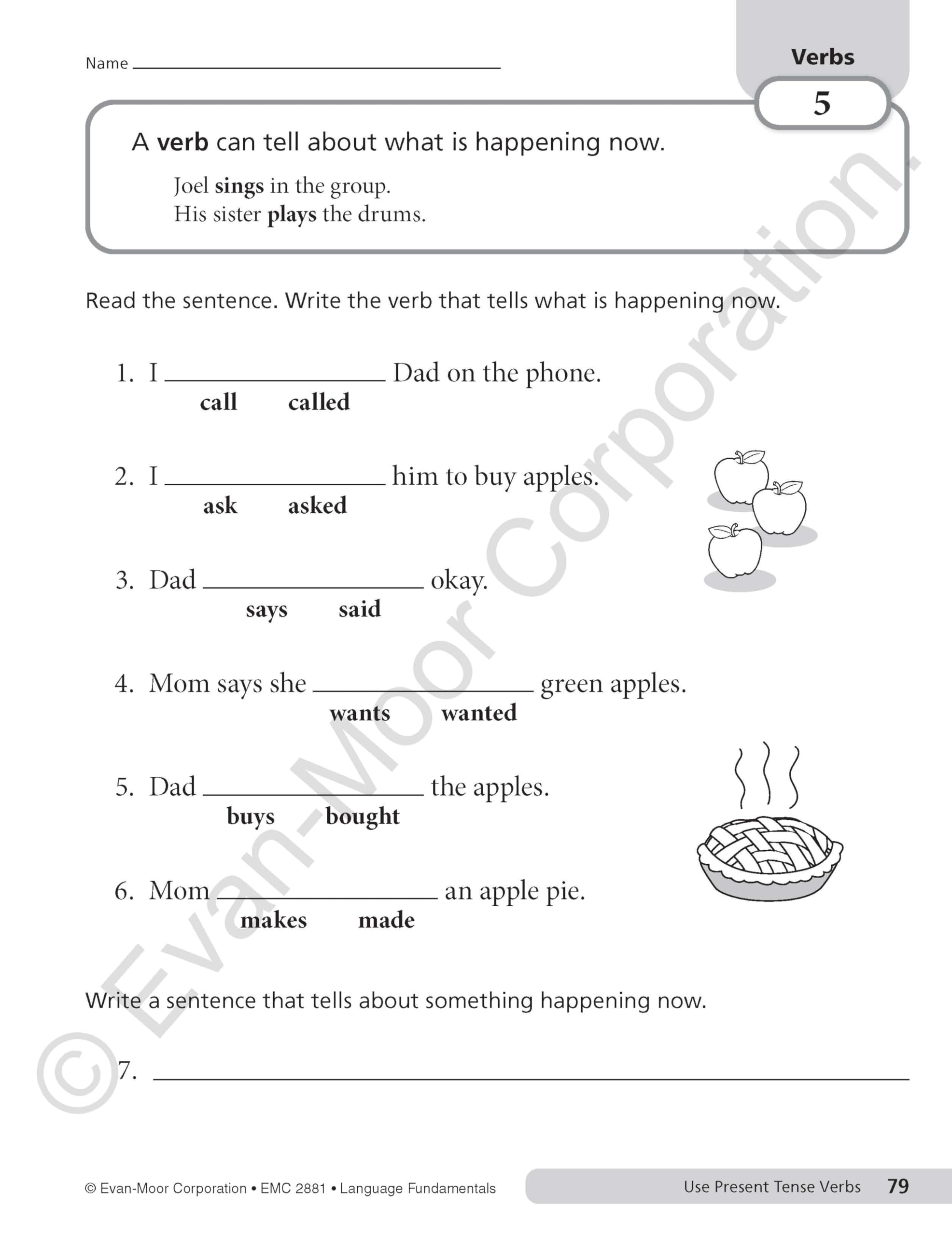 Language Fundamentals, Grade 1