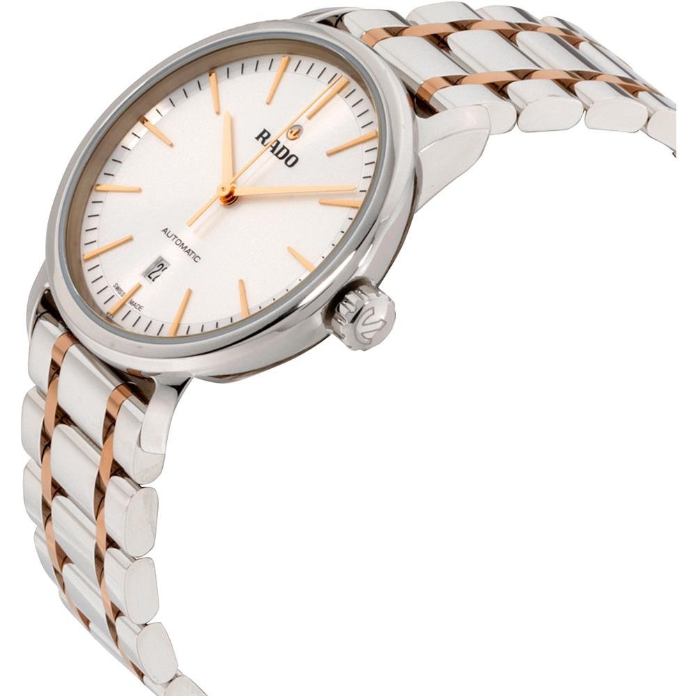 RADO R14077113 Diamaster XL Automatic Men's LUXURY WATCH Swiss Automatic rose Two tone gold 41mm case