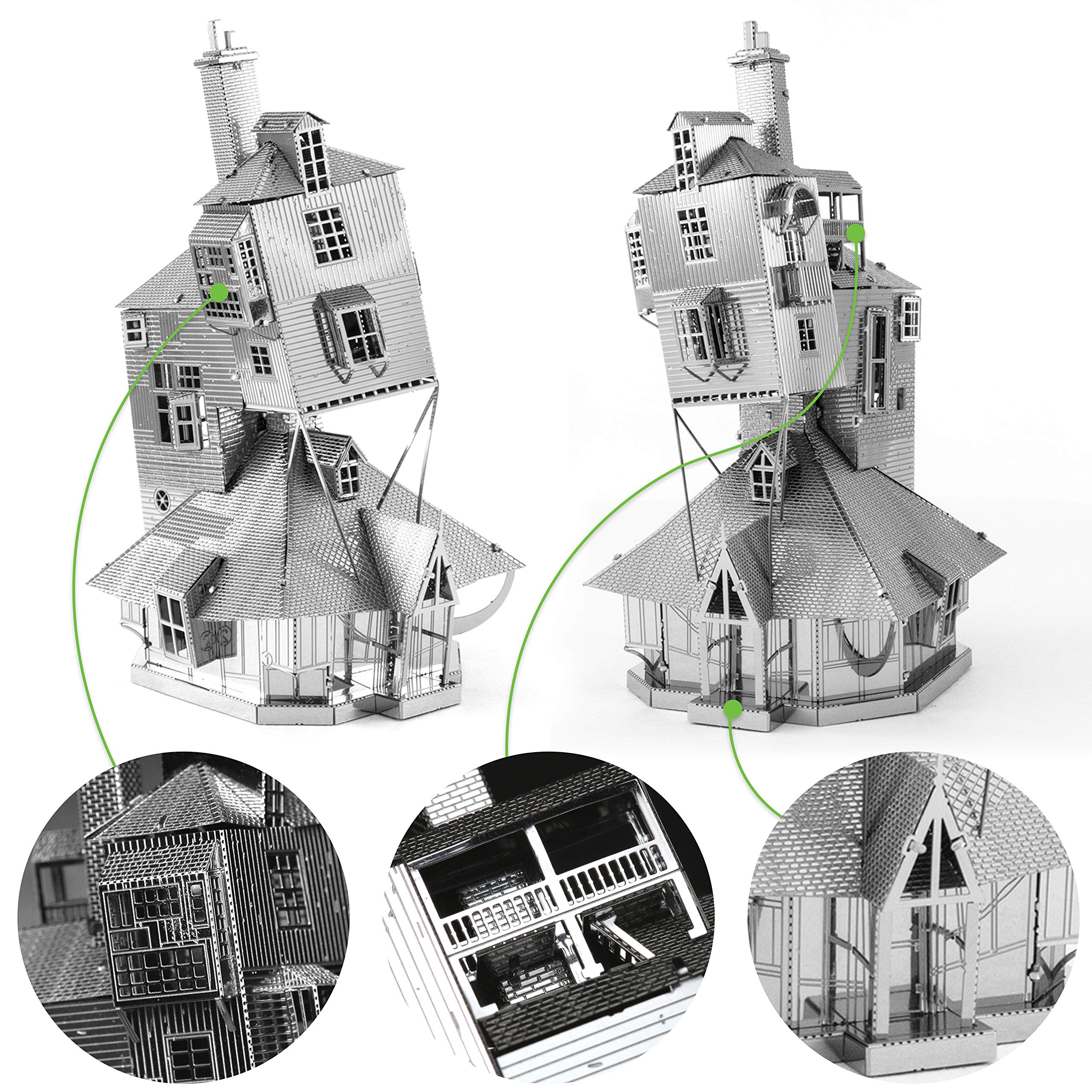 Fascinations Metal Earth Harry Potter The Burrow 3D Metal Model Kit