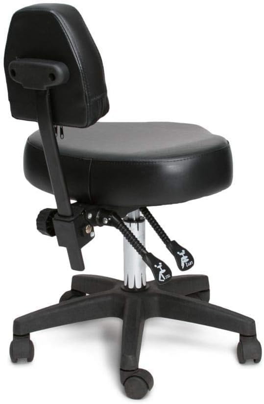 Precision Professional Tattoo Stool - Black