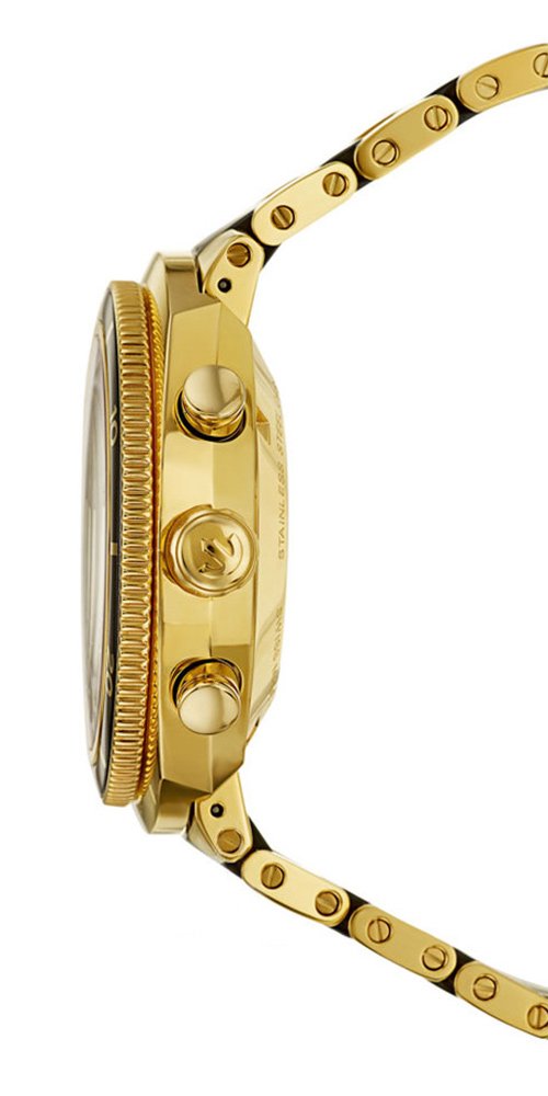 Rado D Star Chronograph Automatic Yellow Gold PVD and Black Ceramic Men's Watch R15967162