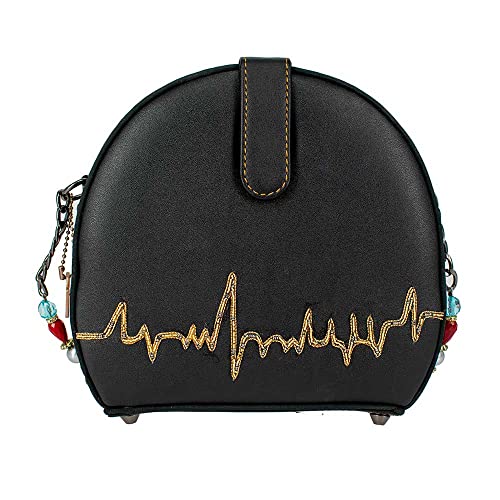 Mary Frances Listen in Crossbody Headphones Handbag, Multi