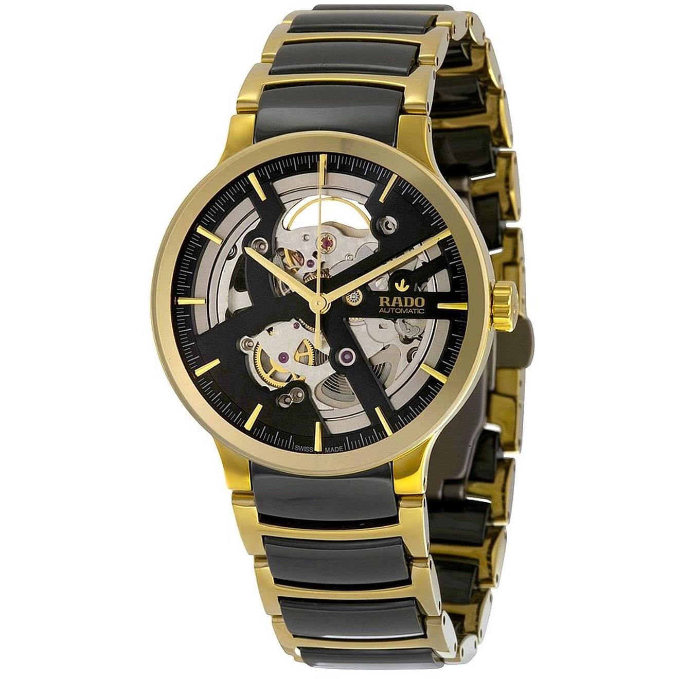 Rado Men's Centrix Stainless Steel Swiss Automatic Watch