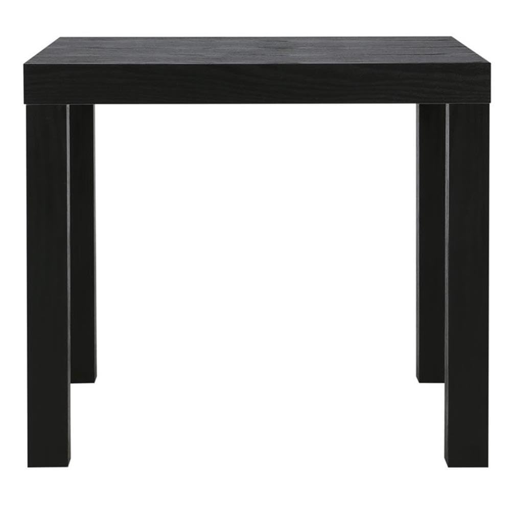 Ameriwood Home Parsons Modern End Table, Black