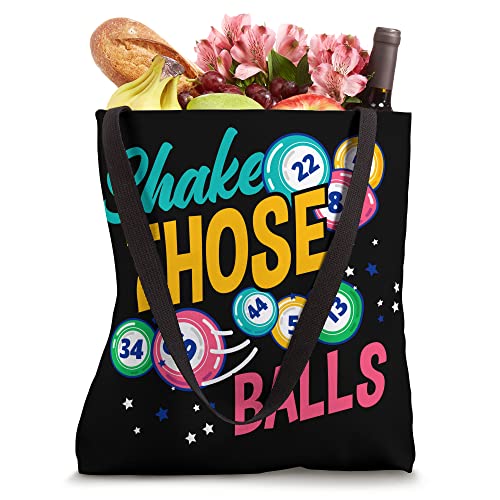 Shake Those Balls Funny Bingo Player Tote Bag