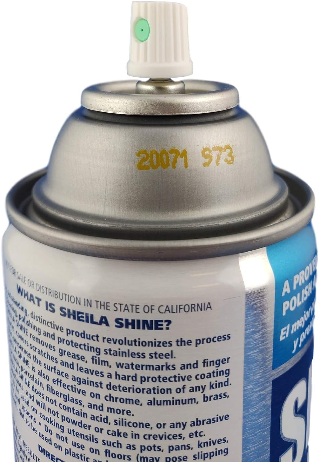 Sheila Shine 10 oz Aerosol, Stainless Steel Cleaner and Polish, 10 oz.