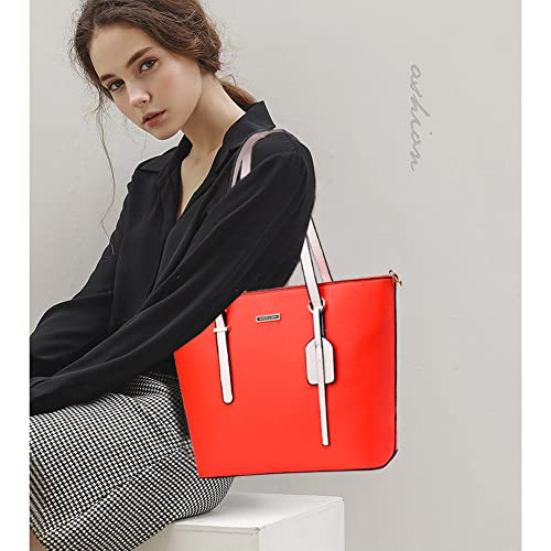 ALARION Women Top Handle Satchel Handbags Shoulder Bag Messenger Tote Bag Purse