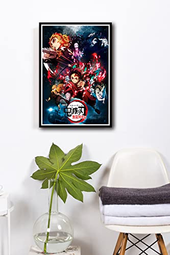 WEMAKES Anime Poster 12X16 Inch Canvas Poster Home Decor Painting Anime Wall Art Fans Gift No Frame