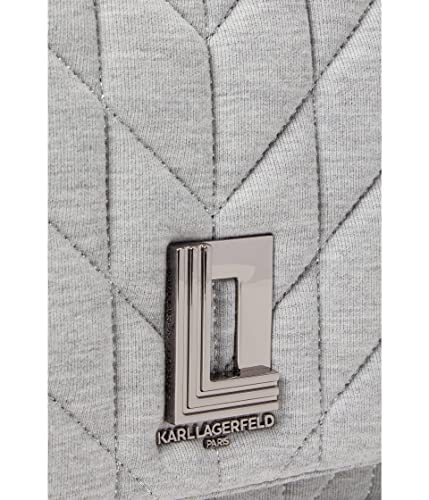 Karl Lagerfeld Paris Lafayette Large Shoulder Grey Heather One Size