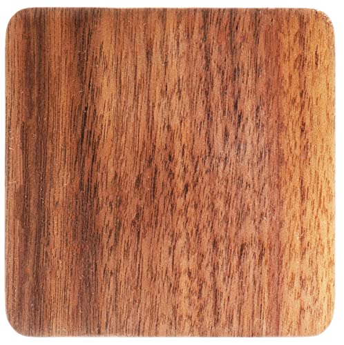 COSISO Vintage Natural Walnut Wood Necklace Gift Box,Pendant Storage Case Jewelry Display Box for Anniversary Propose Christmas