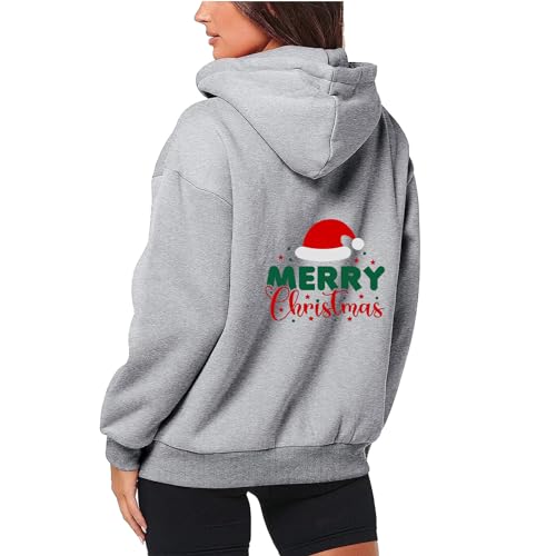 YODO+LY Northface Backpack Deals Fleece Crewneck Sweatshirt Women'S 2082 Christmas Letter Printed Hoodie Zippered Fine Short Plush Cardigan Long Sleeved Jacket Sweatershirt